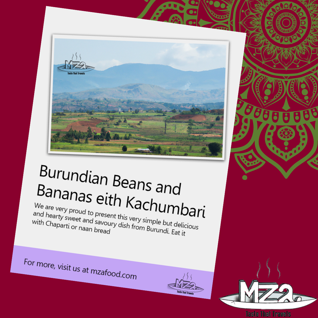 Burundi Beans and Bananas with Kachumbari Spice Kit – Mza
